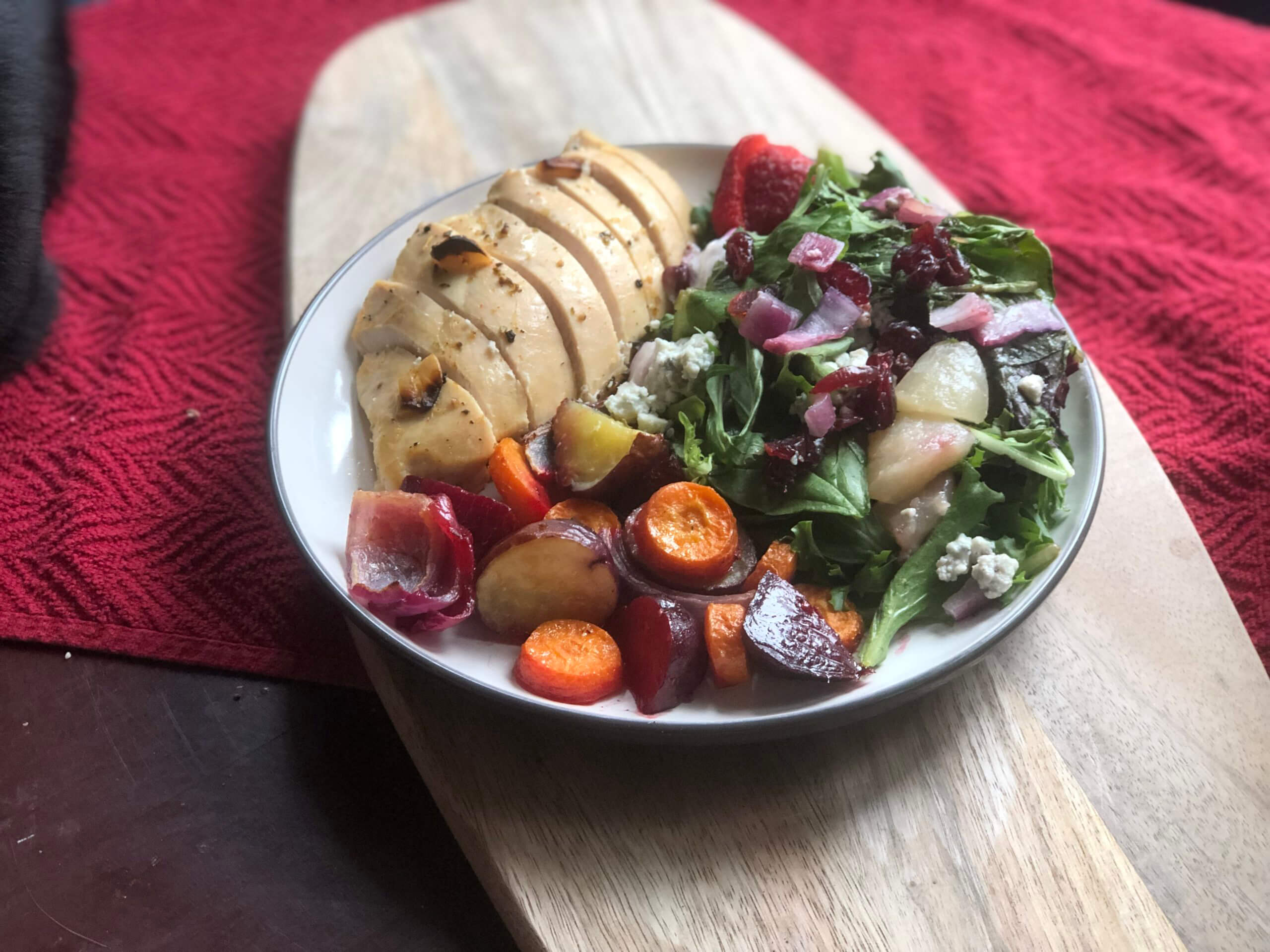 ONE-SHEET DINNERS: ROASTED CHICKEN AND ROOT VEGETABLES - Healthy Family ...